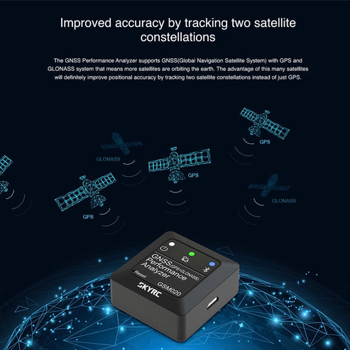 SkyRC GNSS Performance Analyzer (GSM020) – RC GPS Speed Meter & Logger | Perfect Pass RC