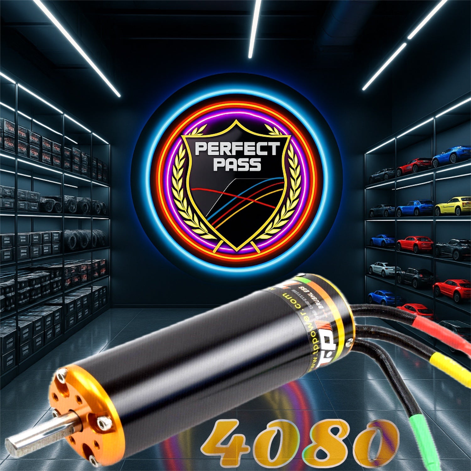 TP Power 4080 SVM Motor – 2400KV Brushless Motor for RC Cars | Perfect ...
