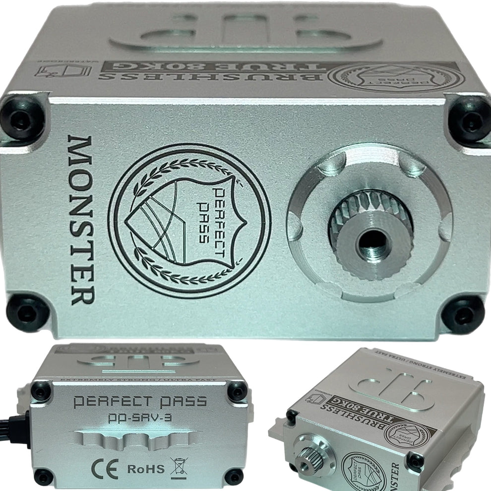 Perfect Pass Monster T Servo For Traxxas RC Cars (Fit Traxxas X-MAXX ...